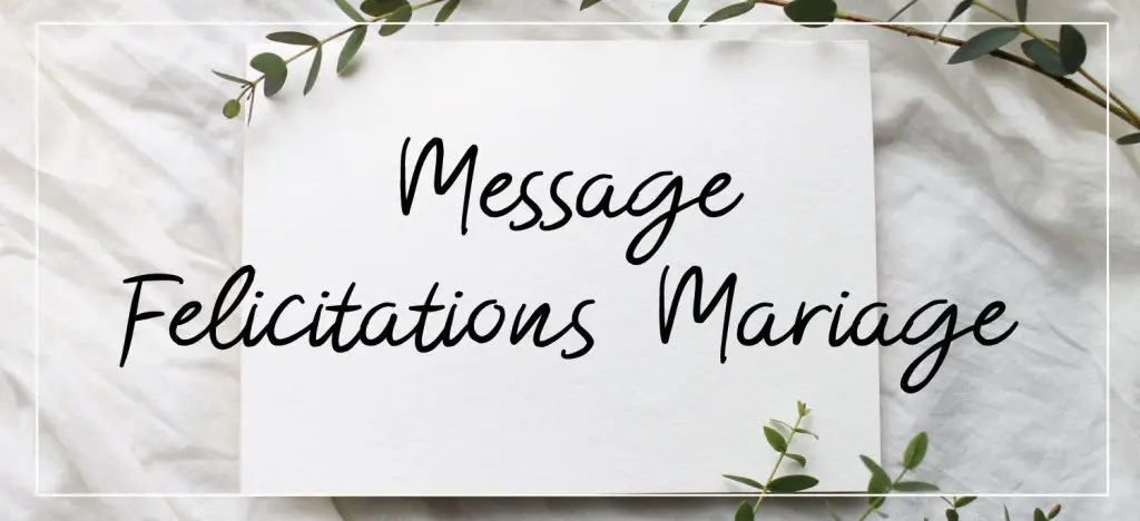 Idées de messages de félicitations - Juste un Message