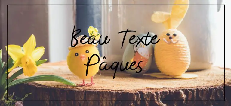 Beau Texte de Pâques - Juste un Message