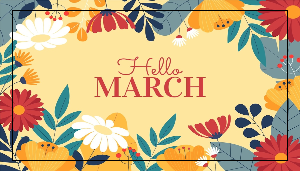 60 messages pour souhaiter un bon mois de mars - Juste un Message